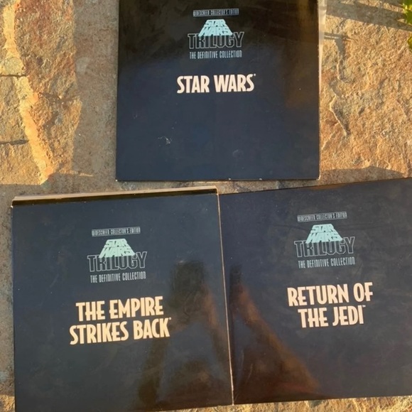 Star Wars | Other | Vintage 977 Star Wars Wide Screen Laser Discs ...